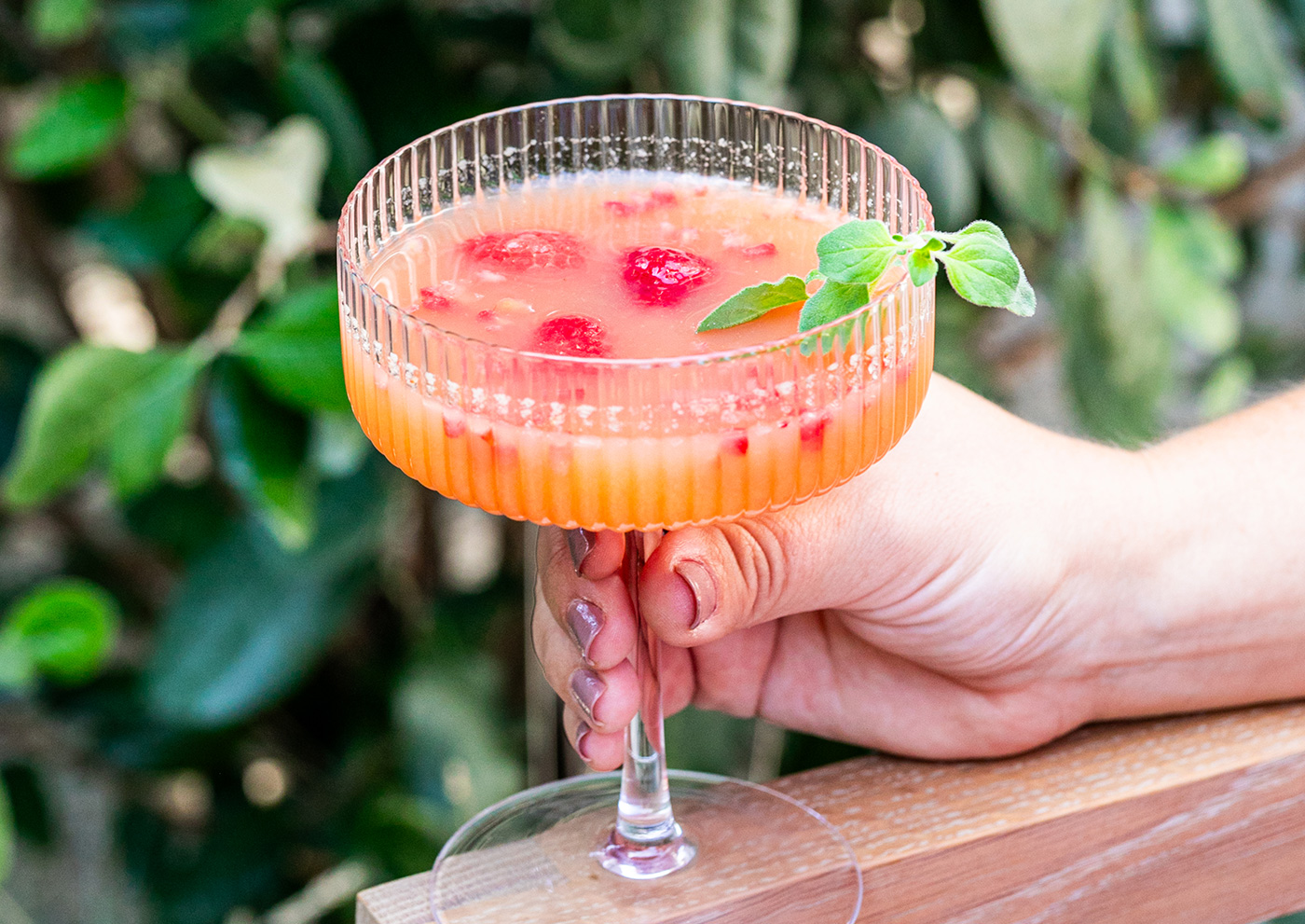 Bristol Farms - Raspberry French Pear Martini